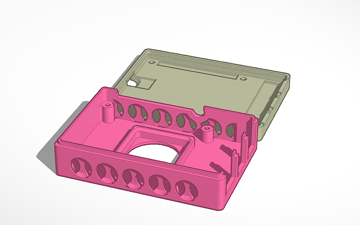 3D design Raspberry Pi 4 - Tinkercad