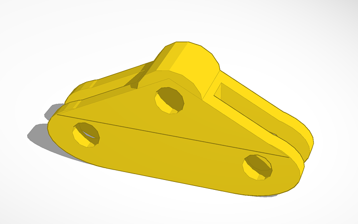 3D design Adaptive Grip Mechanism for Prosthetic Hand - Tinkercad