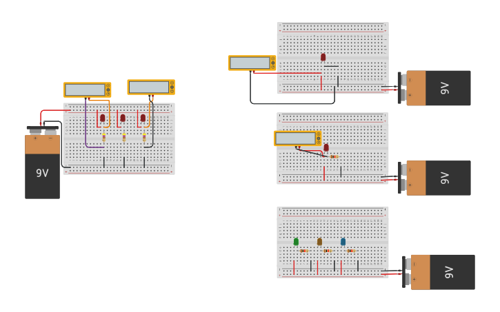 Circuit design Circuito Basico 1 - Tinkercad