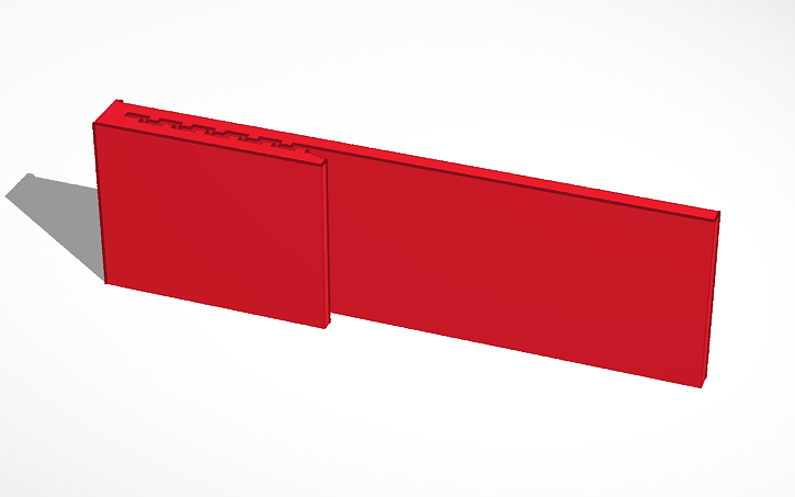 3D design Flag Holder for Command Strips / PowerStrips | Tinkercad