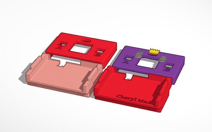 3D design micro:bit ym - Tinkercad