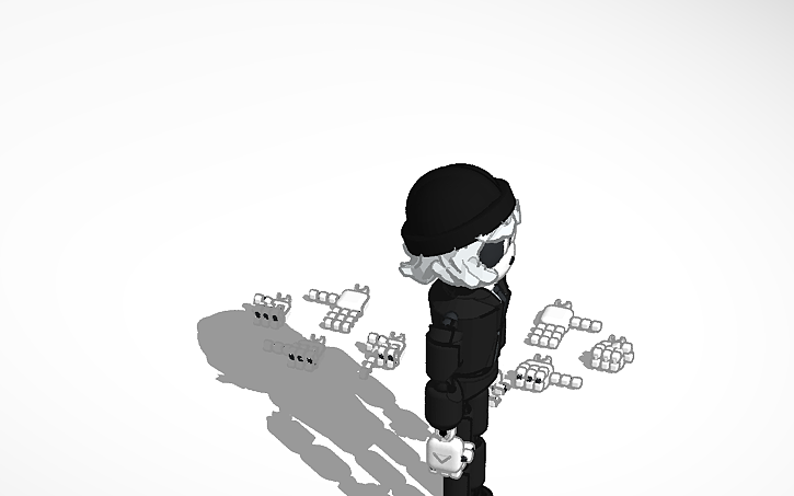 3D design Worker Drone/Butler N - Tinkercad