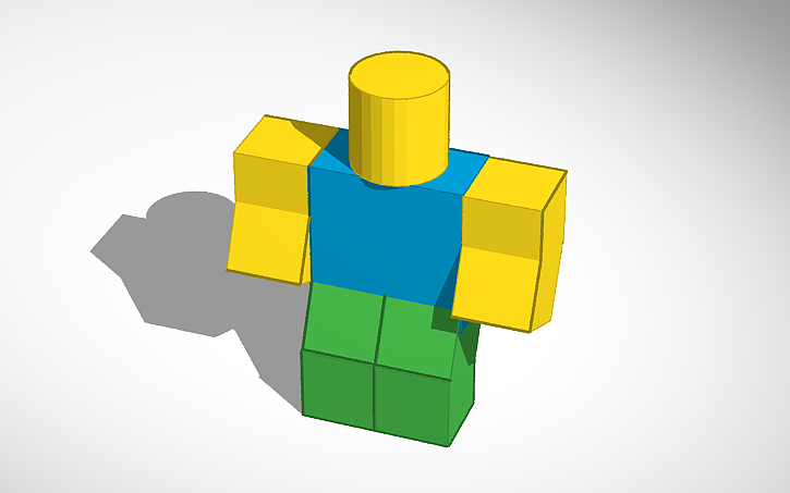 3D design medium poly noob - Tinkercad