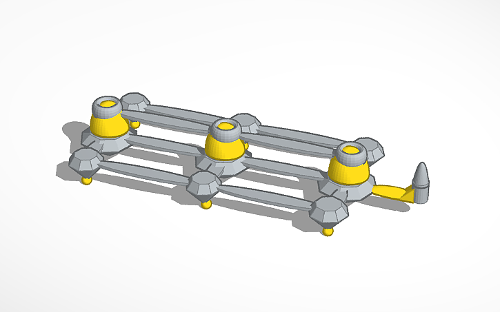 3D design Moon Rover - Tinkercad