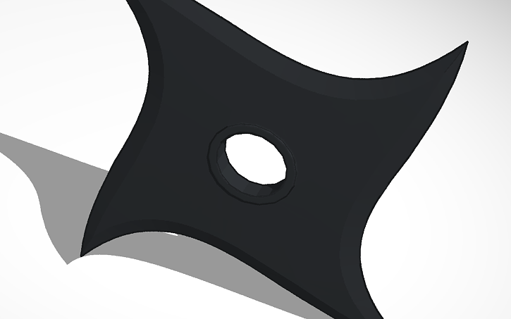 3D design Shuriken Of The Moon | Tinkercad