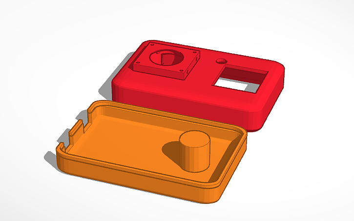 3D design Arduino 8x8 matrix joystick casing | Tinkercad