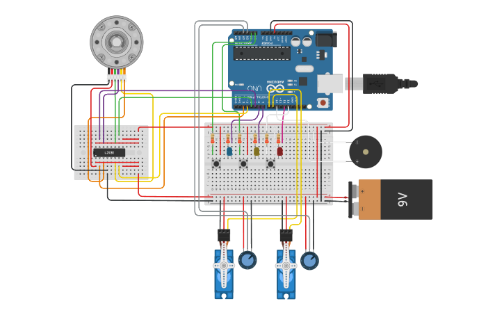 Circuit design PR Final - Tinkercad