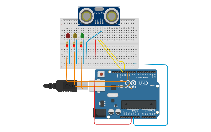 Circuit design sensor - Tinkercad