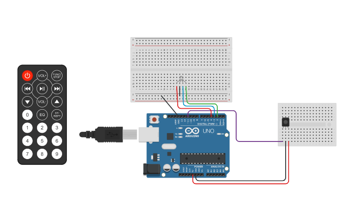 Circuit design Bluetooth - Tinkercad