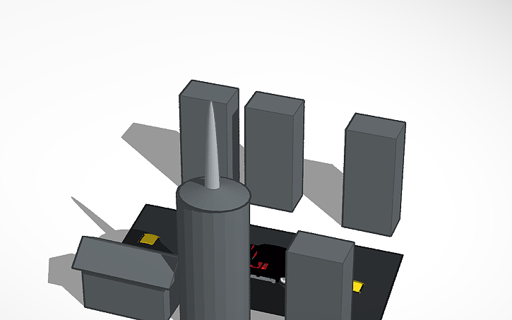 3D design muscle car in town | Tinkercad