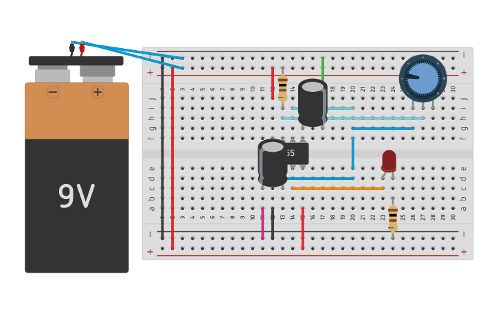 Circuit design without 10nF PCB - Tinkercad