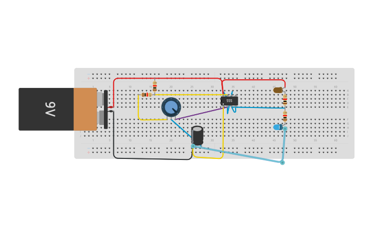 Circuit Design Luces De Velocidad Variable Tinkercad