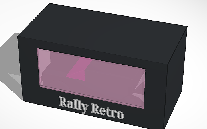 3D design Rare Collectible: Rally Retro - Tinkercad