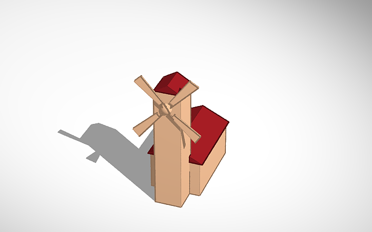 3D design Windmolen. - Tinkercad