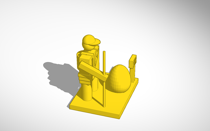 3D design Boy scout - Tinkercad