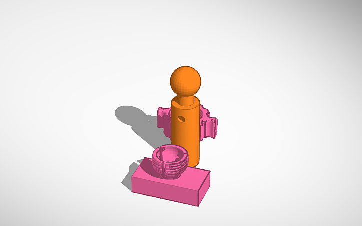 3d Design Ball And Socket Joint Tinkercad