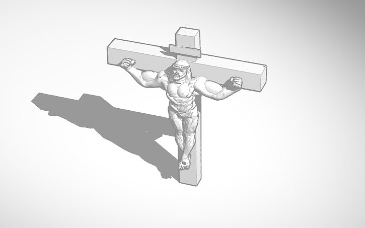3D design BUFF JESUS! - Tinkercad