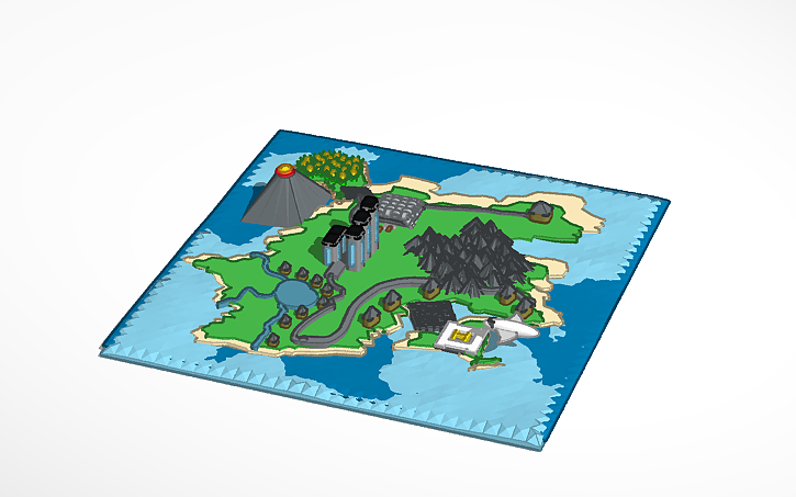 3D design Zavala Island | Tinkercad
