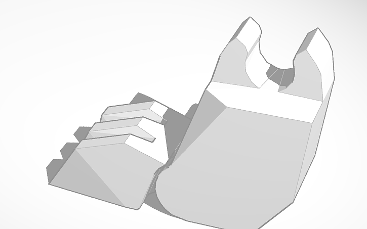 3D design legs - Tinkercad