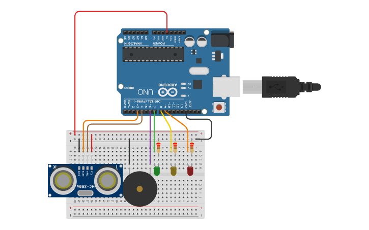 Circuit design PROYECTO AGUA - Tinkercad