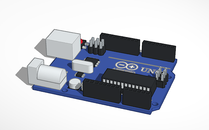 3d Design Arduino Uno Tinkercad