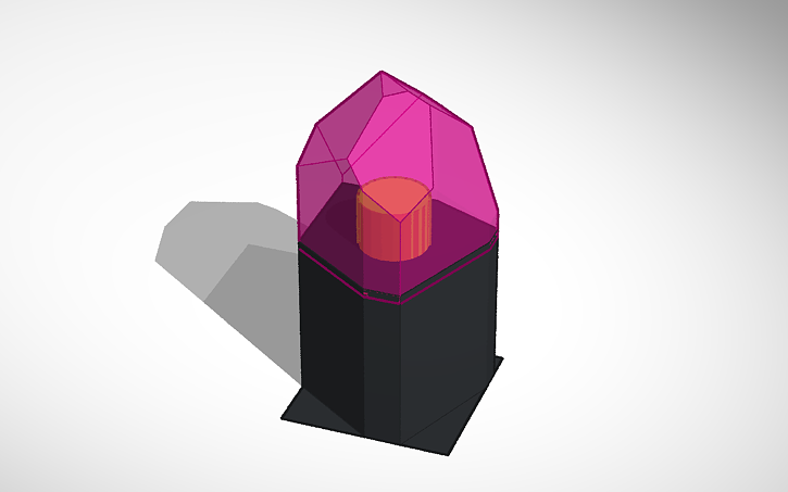 3D design lamp - Tinkercad