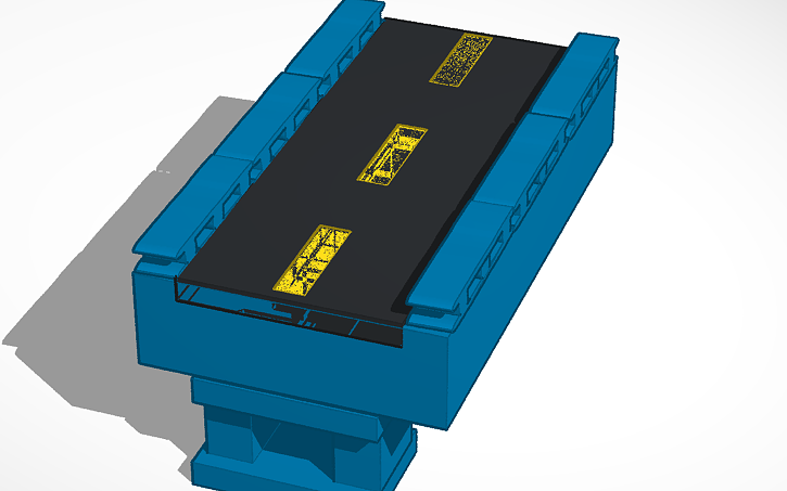 3D design Bridge - Tinkercad