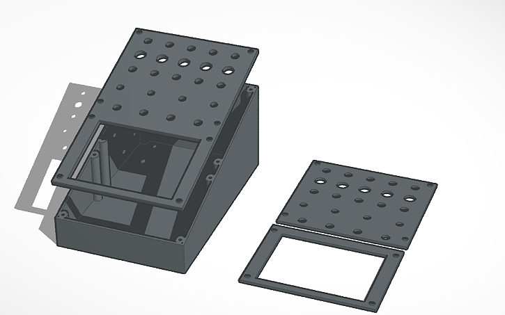 3D design Elgato Stream Deck Mounted Button Box | Tinkercad