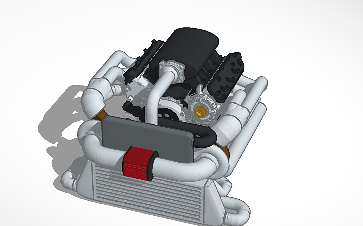 3d Design Copy Of 6 0l Lq4 V8 Turbo Tinkercad