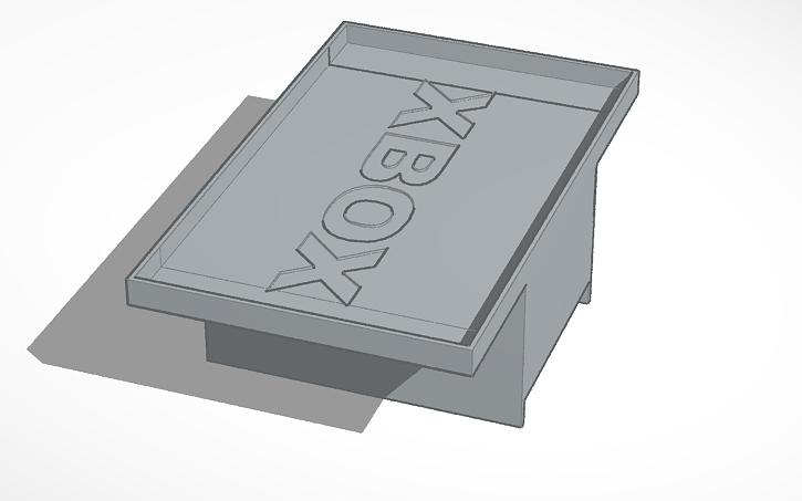 3D design Xbox One Shelf | Tinkercad