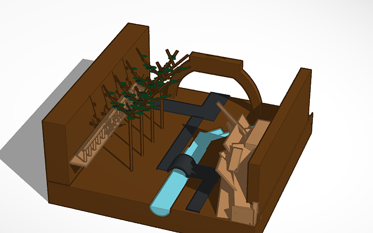 3D design Lost River Gorge-Edmund Wu - Tinkercad
