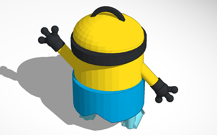 3D design Minion | Tinkercad