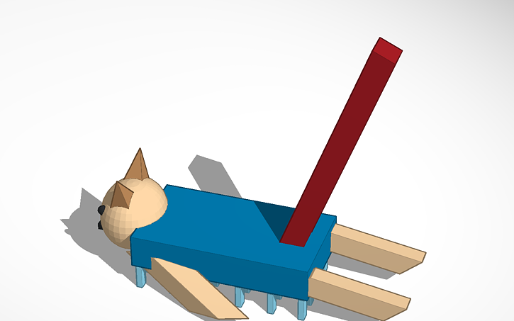 3D design Mop-Cat - Tinkercad