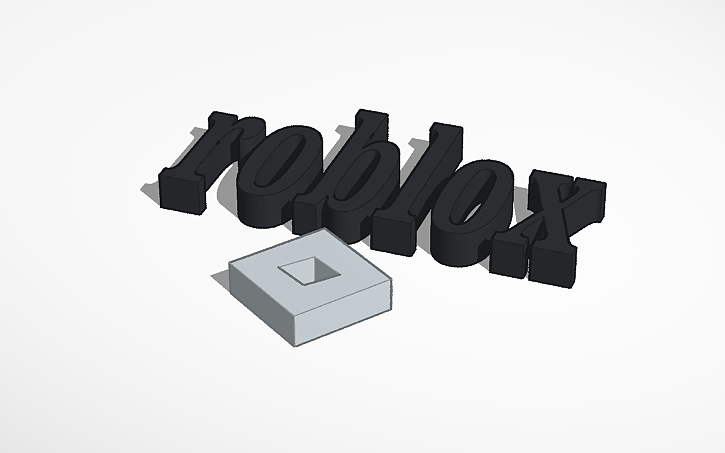 3D design simple roblox - Tinkercad