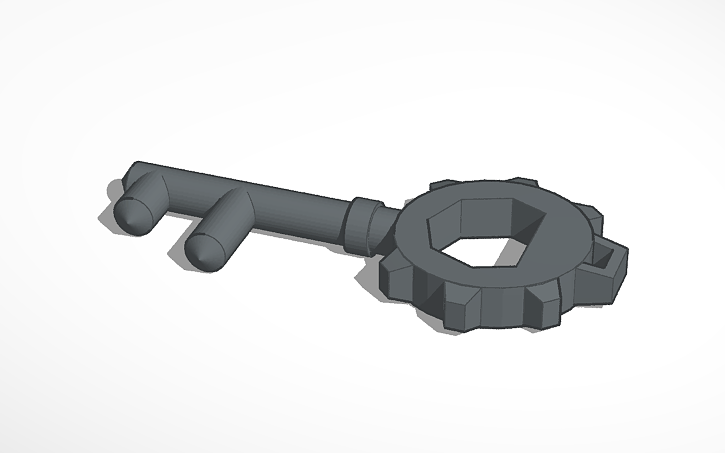 3D design Legend of Zelda Small Key | Tinkercad