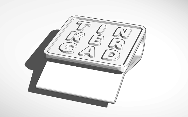 3D design Tinkercad #moneyclip | Tinkercad
