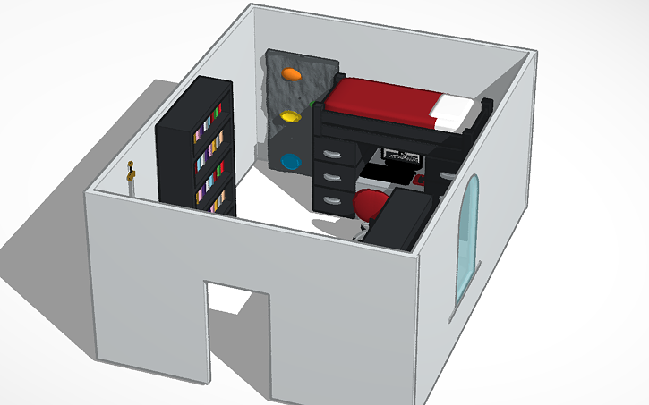 3D design Dream Room #TinkerTogether - Tinkercad