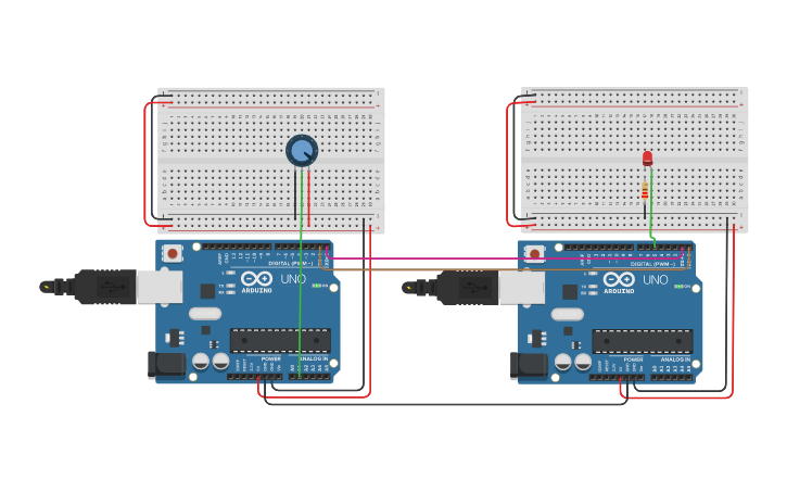 Circuit Design Uart Tinkercad