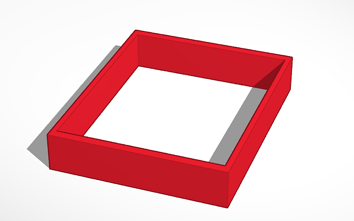 3D design Shadow_Box - Tinkercad