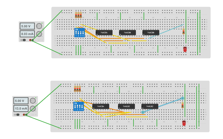 Circuit Design Activity 7 Tinkercad