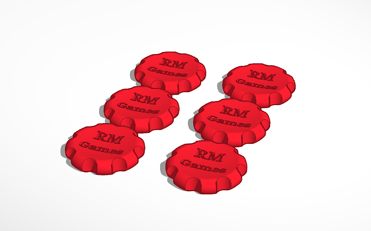 3D design RM GAMES MAKER COIN - Tinkercad