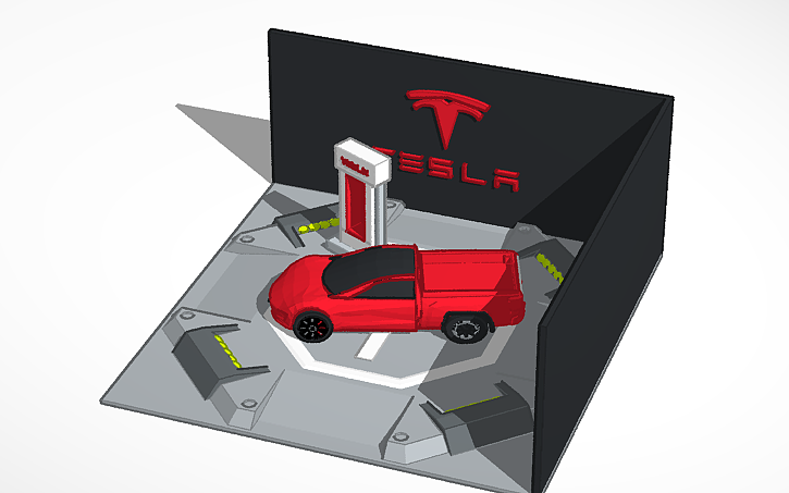 3D design Tesla Model XIV - Pegasus (Truck Variant) | Tinkercad