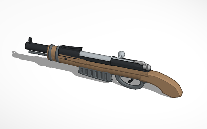 3D design Obrez Kar 98k - Tinkercad