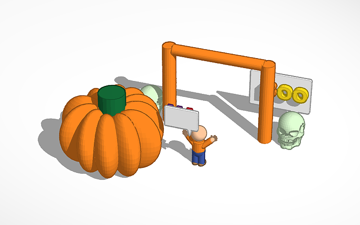 3D design Halloween - Tinkercad