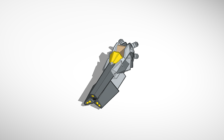 3D design rickert class 9B-57 light speeder | Tinkercad