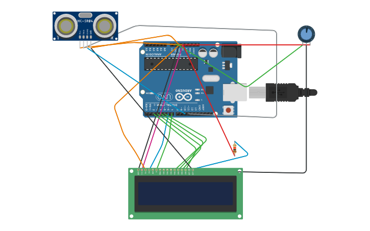 Circuit Design Iot Project Arduino Based Distance Measurement