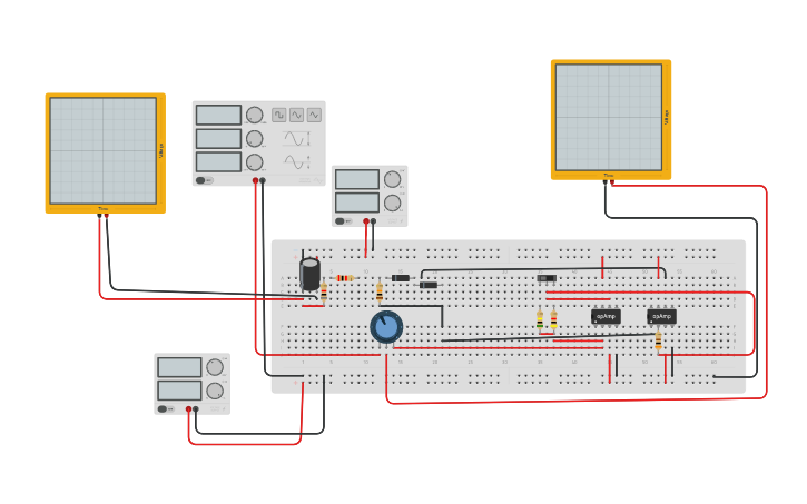 Circuit design Condutivimetro | Tinkercad