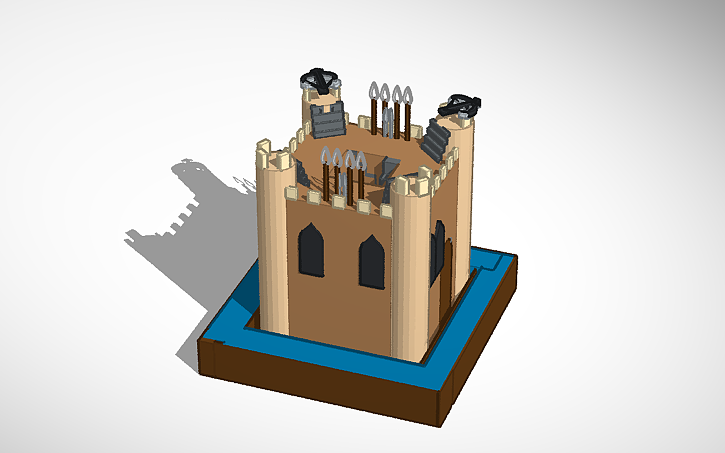 3D design Castle | Tinkercad