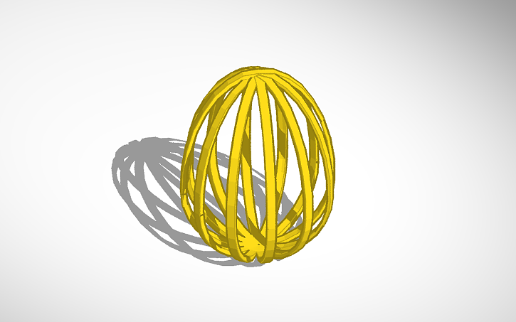 3D design Quest of Copy of Egg decoration | Tinkercad
