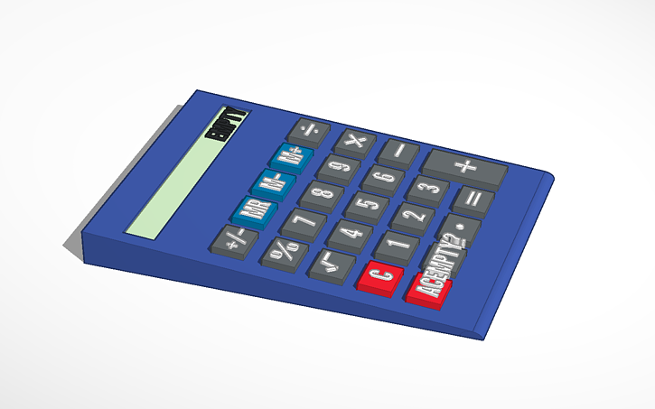 3d Design Calculator Tinkercad